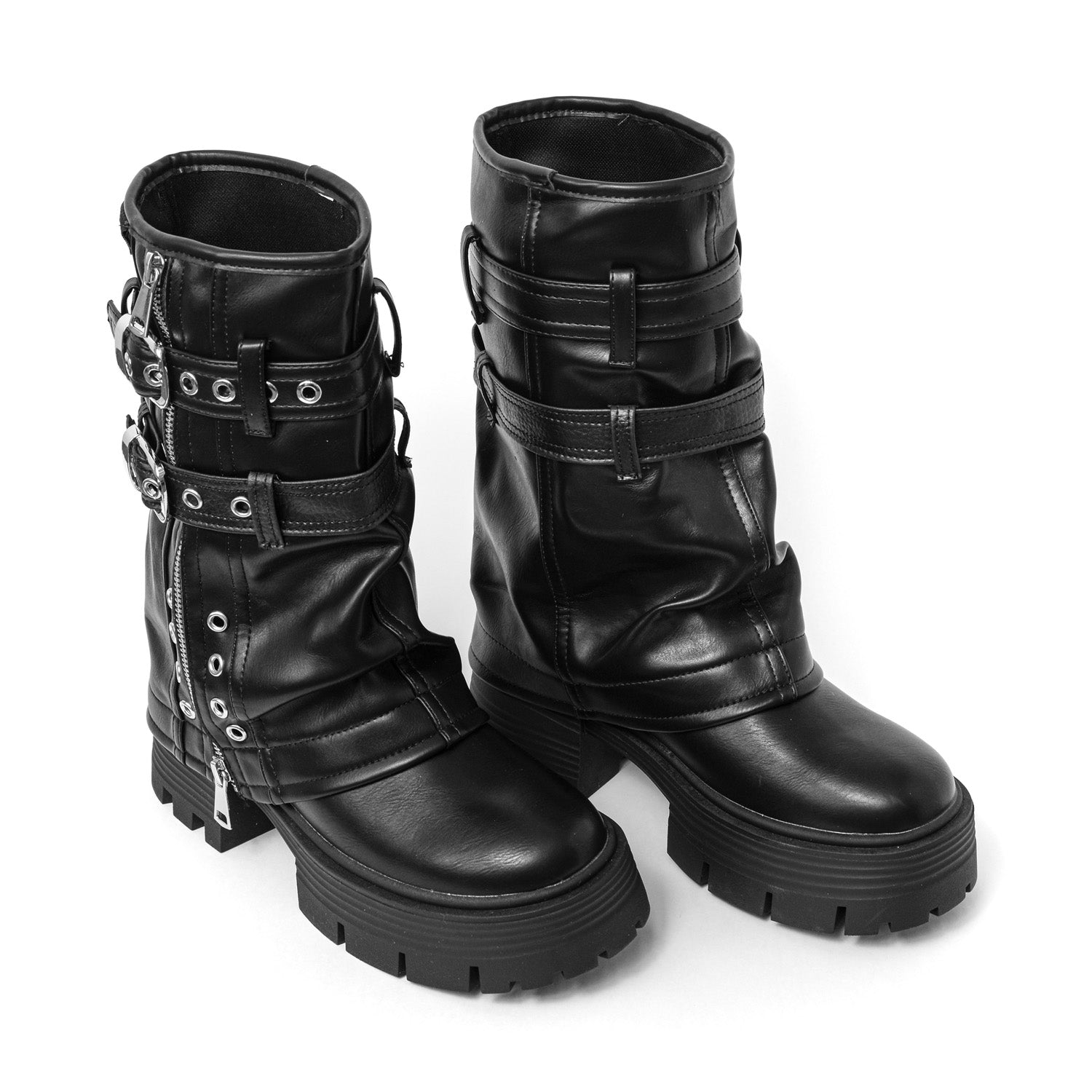 ROCK BOTA MUJER NEGRA – Fessia